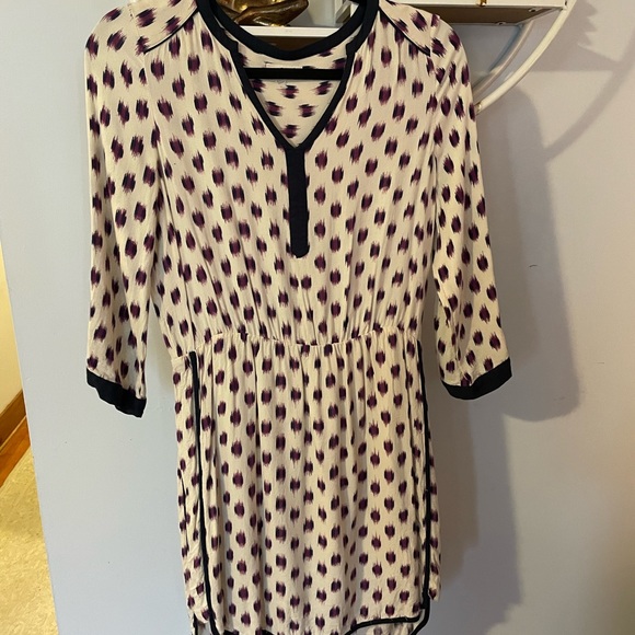 LA made | Dresses | La Made Womens Medium M Revolve Purple Cream Ikat ...